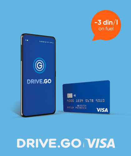 Drive.Go and Visa - NIS Petrol i Gazprom